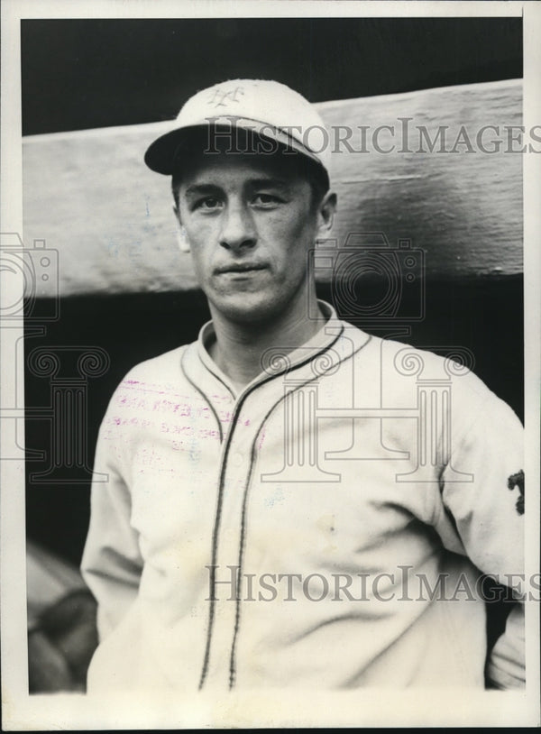 1928 Press Photo Joseph Witry, New York Giants catcher - cvz00193 ...