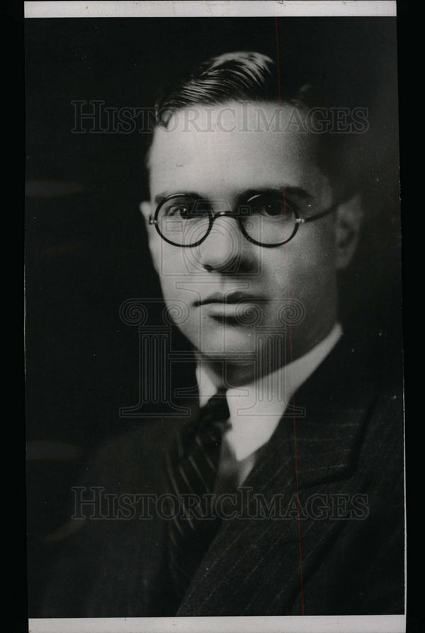 1938 Press Photo William Mcchesney Martin Jr. - dfpd26175 - Historic Images