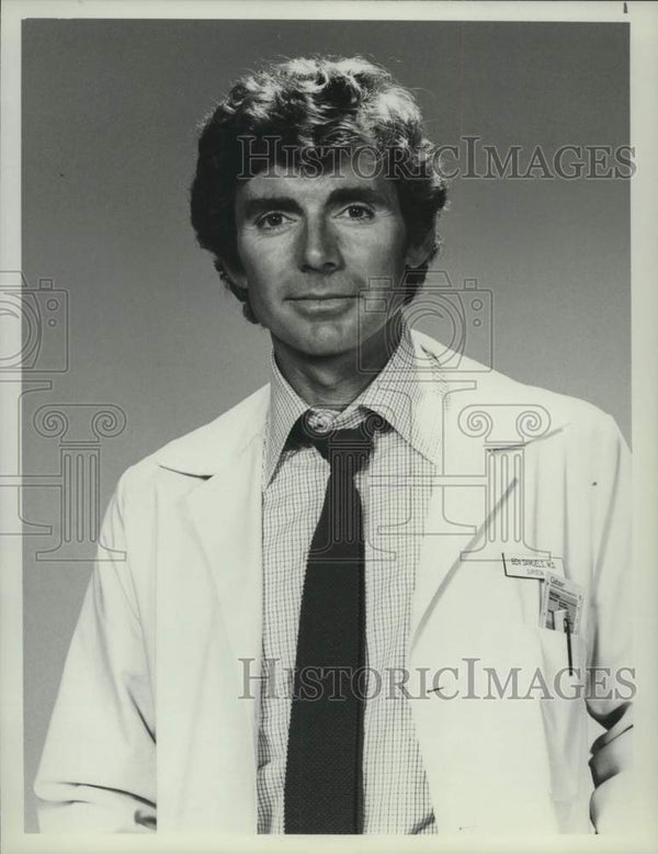 1982 Press Photo David Birney plays Dr. Ben Samuels on NBC-TV's "St ...