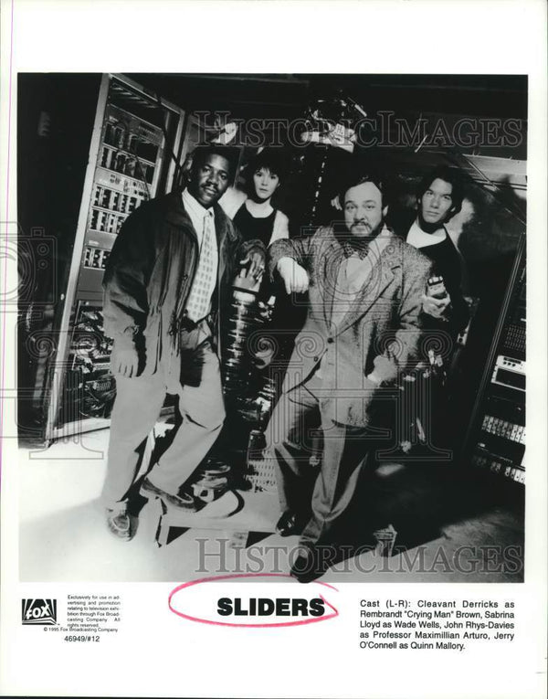 1995 Press Photo Cast of "Sliders" Television show - hca53580 ...