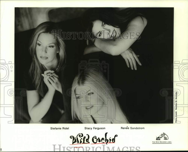 1996 Press Photo Stephanie Ridel, Stacy Ferguson, Renee Sandstrom, Wil ...