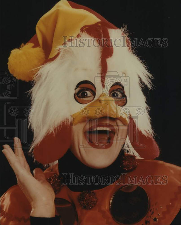 1995 Press Photo Alicia Church in Texas Mime Theatre's "Carnival of th ...