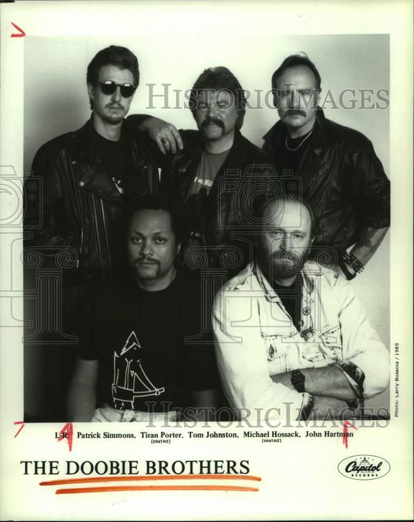 1989 Press Photo The Doobie Brothers - rock band - hca66446 - Historic ...