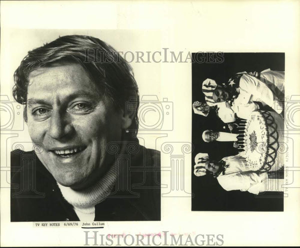 1977 Press Photo Actor John Cullum - hca83878 - Historic Images