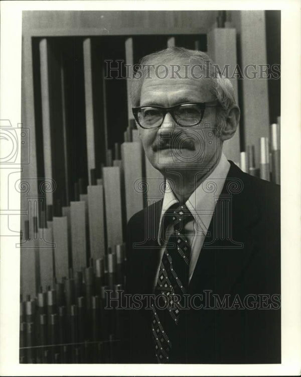 1982 Press Photo Organist David Craighead - hca84120 - Historic Images