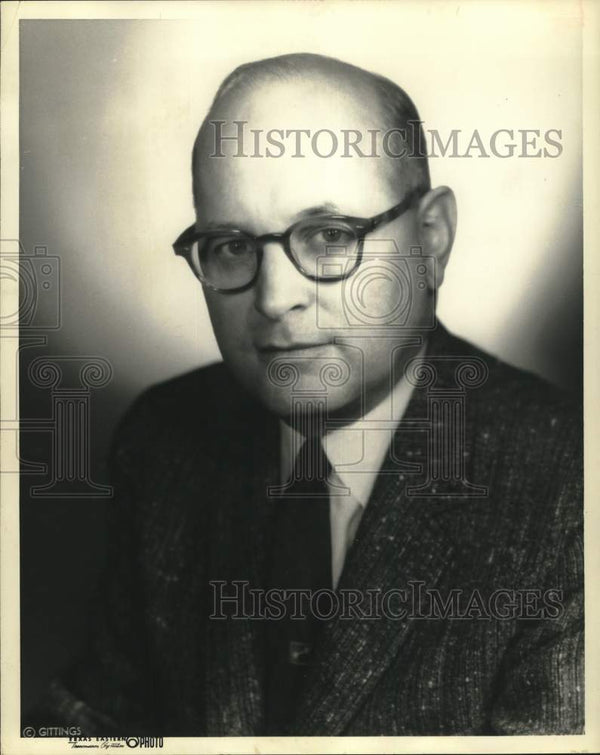 1961 Press Photo Millard Neptune, Texas Eastern Transmission Corp vice ...