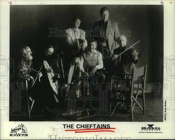 1992 Press Photo Members of The Chieftains - hcp02994 - Historic Images