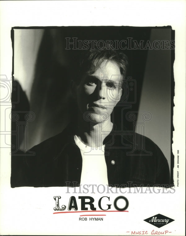 1998 Press Photo Rob Hyman from the music group Largo - hcp05286 ...