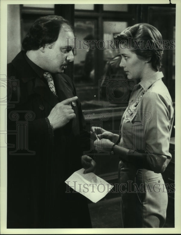 1986 Press Photo Dennis Franz & Judith Hansen star on "Hill Street ...