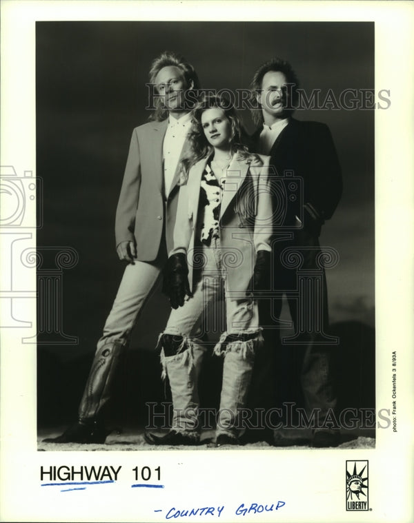1993 Press Photo "Highway 101" Country Music Group - hcp06195 ...