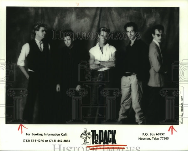 1988 Press Photo Members of the Houston band The Pack - hcp06829 ...