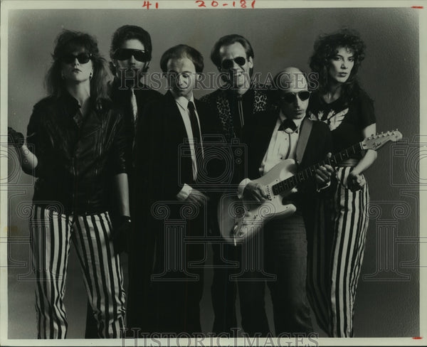 1983 Press Photo Doctor Rocket and the Sisters of Mercy - rock music ...