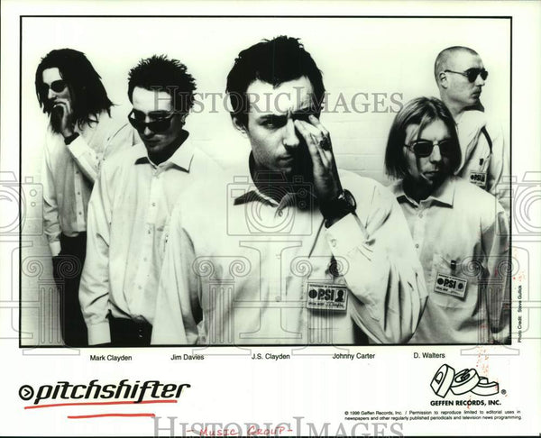 1998 Press Photo Music group Pitchshifter. - hcp07500 - Historic Images