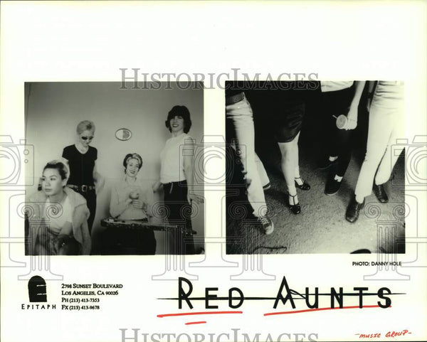 1997 Press Photo The Red Aunts - female punk band - hcp08380 - Historic ...