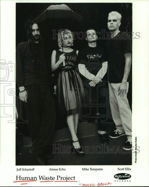 1997 Press Photo Members of the musical group "Human Waste Project ...