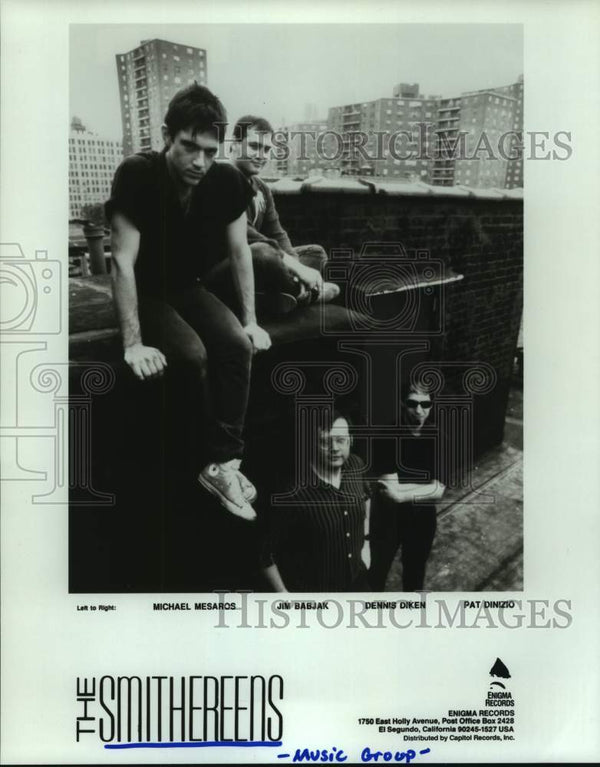 1986 Press Photo Members of the music group The Smithereens - hcp09129 ...