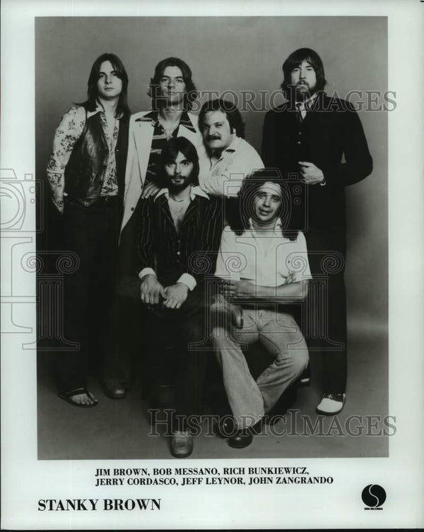 1981 Press Photo Members of the Pop Music Group Stanky Brown - hcp09240 ...