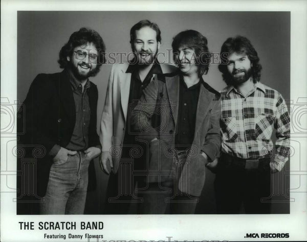 1982 Press Photo The Scratch Band featuring Danny Flowers - hcp09475 ...