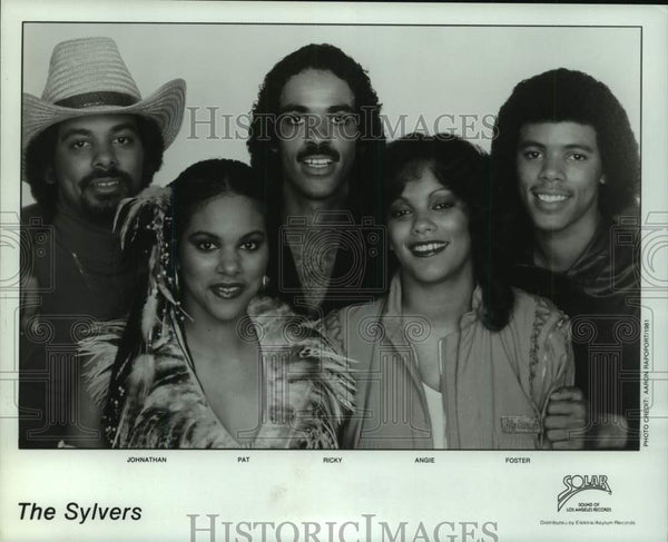 1981 Press Photo Pop Music Group "The Sylvers" - hcp10019 - Historic Images