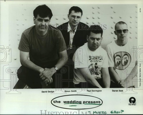 1994 Press Photo Members of the pop music group "The Wedding Present ...