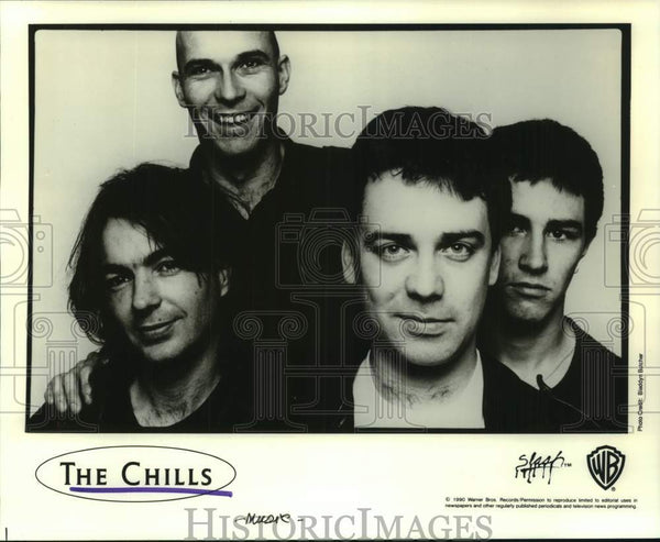 1990 Press Photo Members of the music group The Chills - hcp11115 ...
