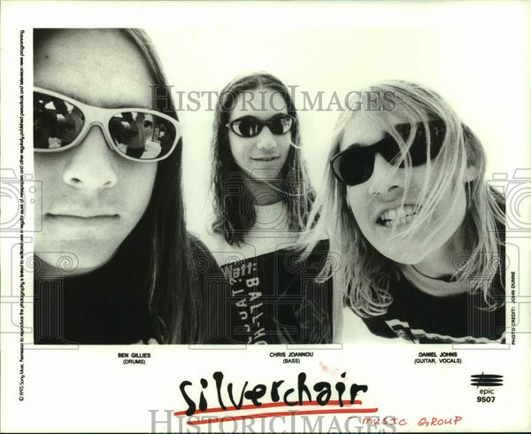 1995 Press Photo Members of the music group Silverchair - hcp11185 ...