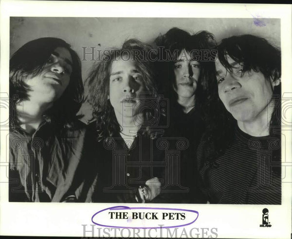 1989 Press Photo Members of the Rock Group The Buck Pets - hcp11407 ...