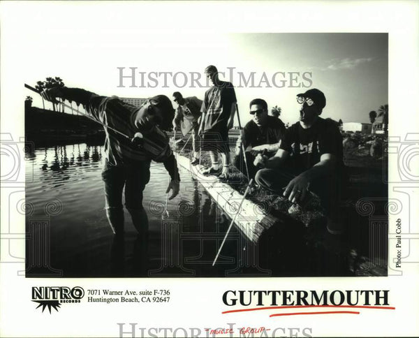 1997 Press Photo Members of punk rock band Guttermouth - hcp11433 ...