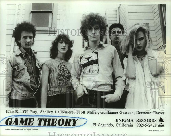 1987 Press Photo Game Theory - American power pop band - hcp11455 ...