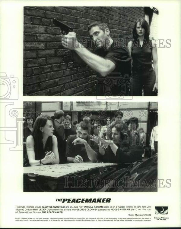 1997 Press Photo Scenes from "The Peacemaker" Movie - hcp12089 ...