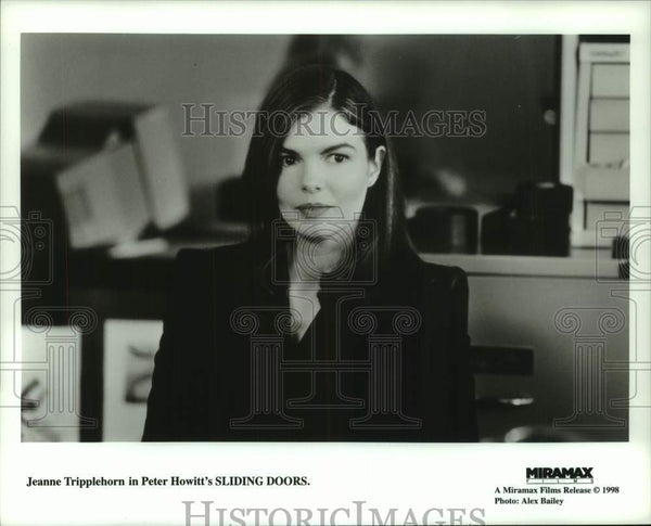 1998 Press Photo Jeanne Tripplehorn Stars in Peter Howitt's "Sliding ...