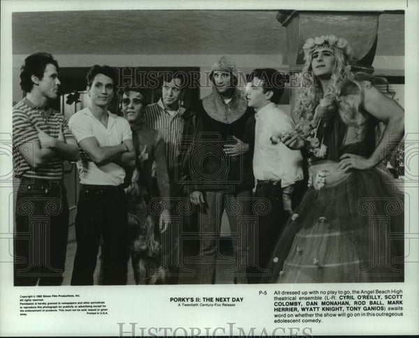 1982 Press Photo "Porky's II: The Next Day" Movie Scene - hcp12802 ...