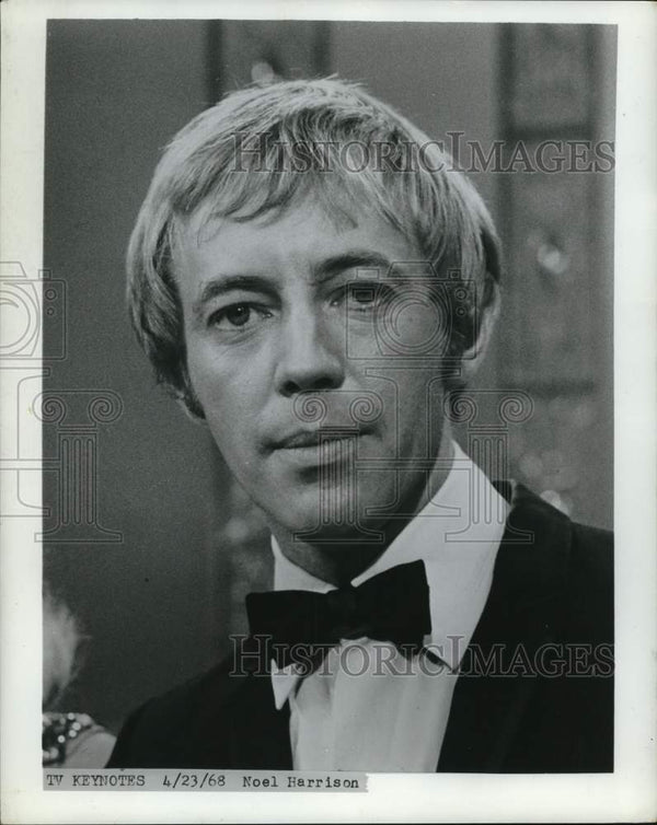 1968 Press Photo Close-up of Noel Harrison - hcp58406 - Historic Images