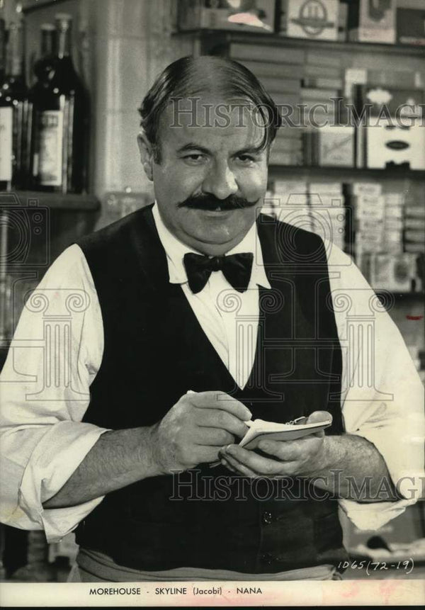 1963 Press Photo Actor Lou Jacobi. - hcp61674 - Historic Images