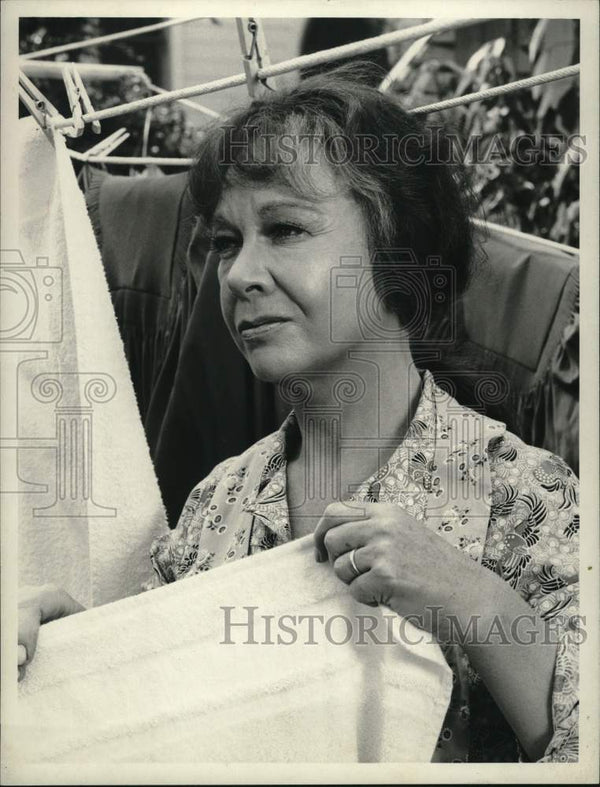 1973 Press Photo Actress Jo Van Fleet. - hcp91338 - Historic Images