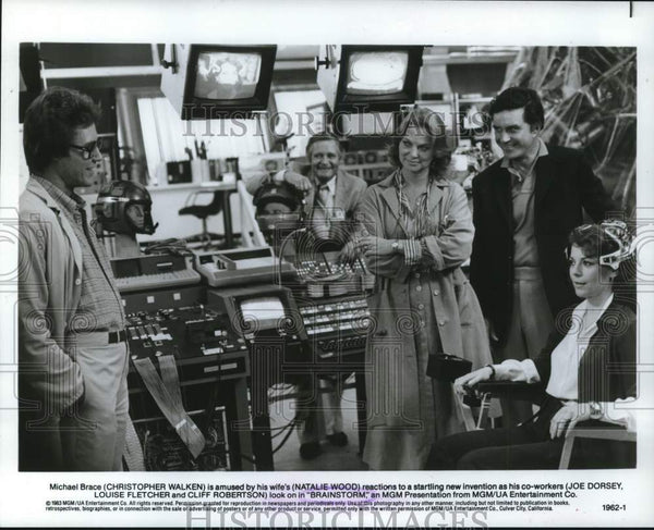 1983 Press Photo "Brainstorm" Movie Scene - hcq21468 - Historic Images