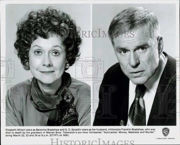 1987 Press Photo Elizabeth Wilson & G.D. Spradlin in "Nutcracker" Mini ...