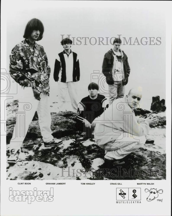 1991 Press Photo Inspiral Carpets, Music Group - hcq46021 - Historic Images