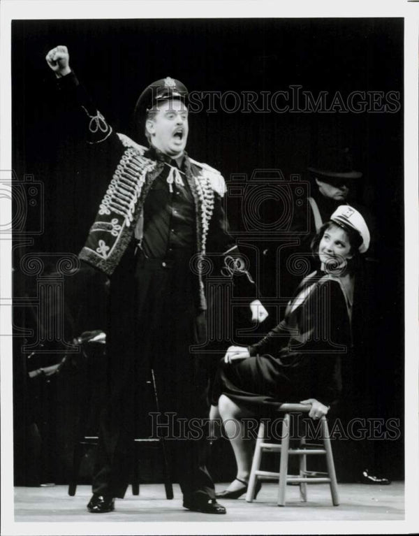 1989 Press Photo Texas Opera Theater "America Sings" Cast Members ...