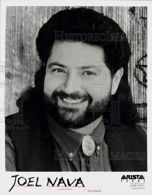 1995 Press Photo Singer Joel Nava - hcq46224 - Historic Images