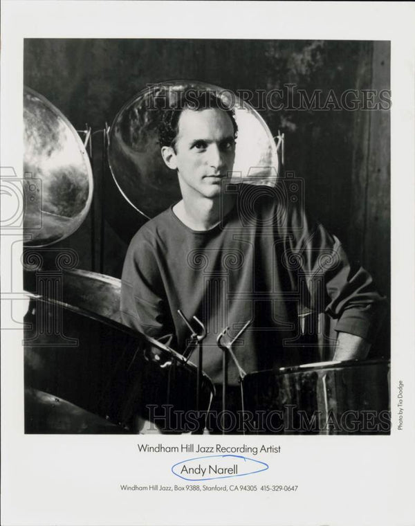 1987 Press Photo Musician Andy Narell - hcq46227 - Historic Images
