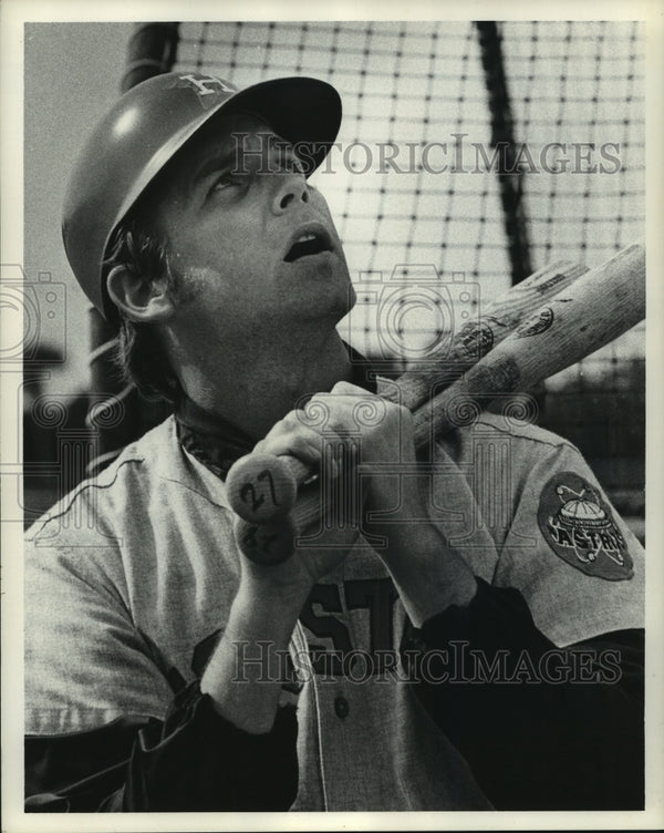 1972 Press Photo Houston Astros' baseball player Ron Cook - hcs03096 ...