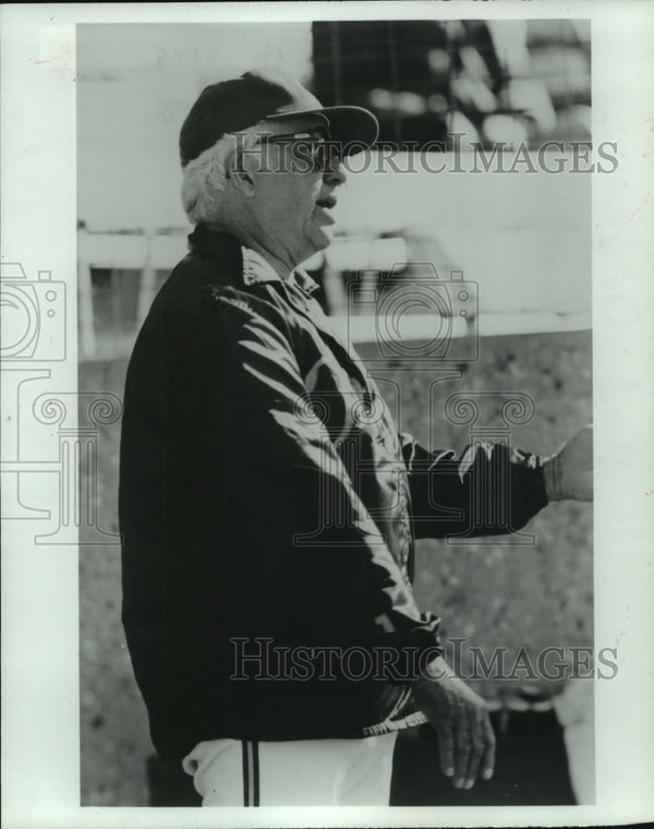 1984 Press Photo USA Olympic baseball coach Rod Dedeaux - hcs04048 ...