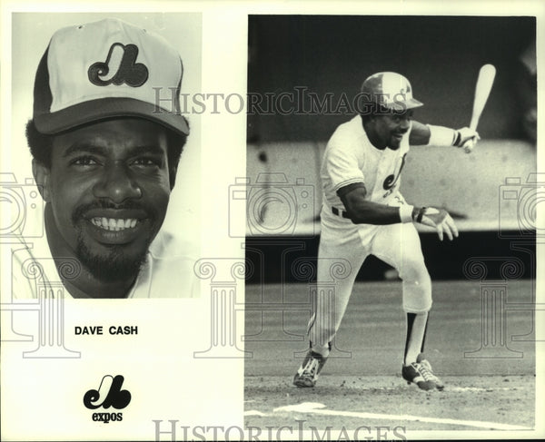 1980 Press Photo Montreal Expos' baseball player Dave Cash. - hcs09557 ...