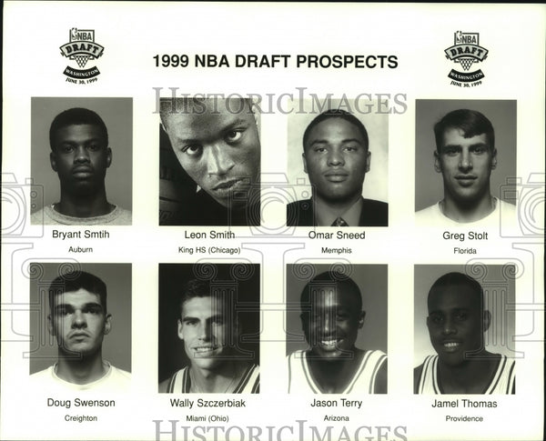 1999 Press Photo Prospects of the upcoming NBA Draft. - hcs09624 ...