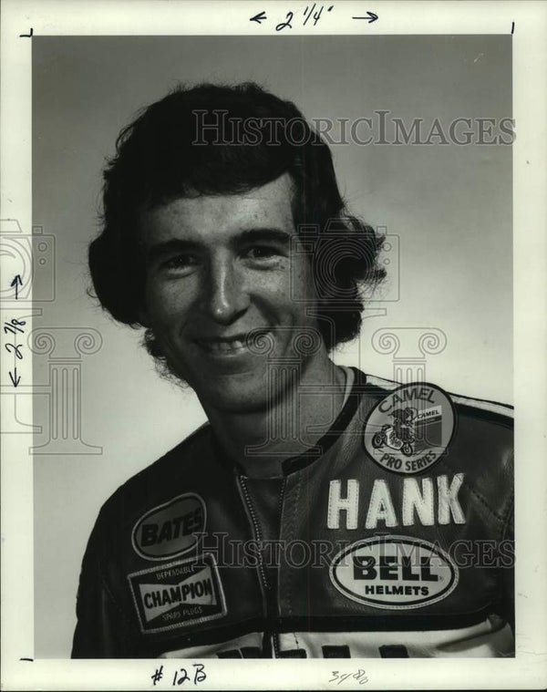 1978 Press Photo Camel Pro Series race car (#6) driver Hank Scott of ...