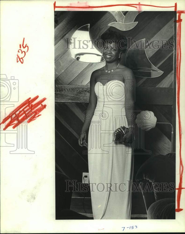 1984 Press Photo Mrs. Daryl (Kay Kay) Hunt at Ronald McDonald House ...