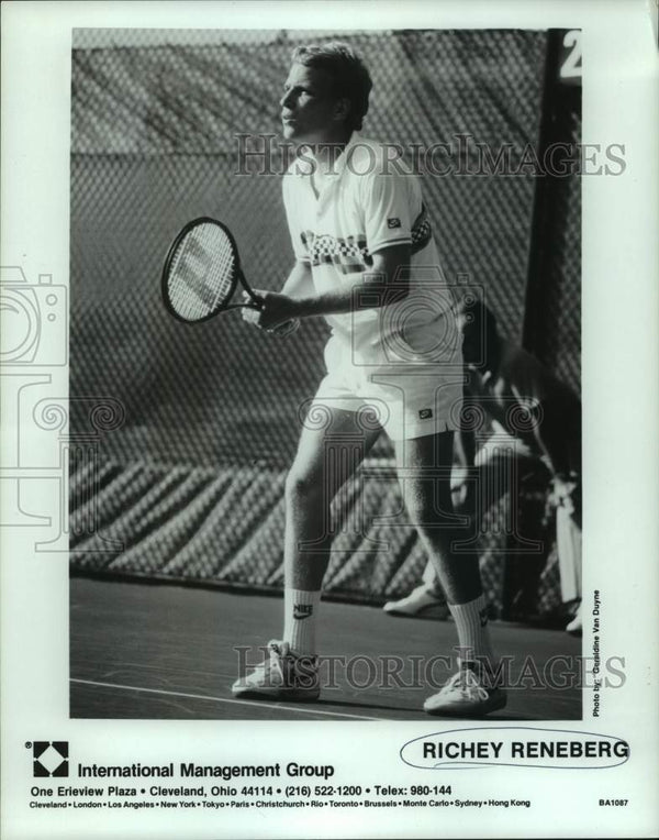 Press Photo Promo photo for tennis player Richey Reneberg - hcs18841 ...
