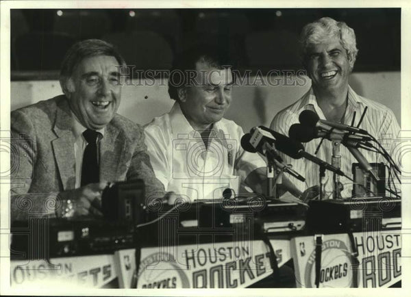 1983 Press Photo Houston Rockets manager Ray Patterson - hcs19614 ...