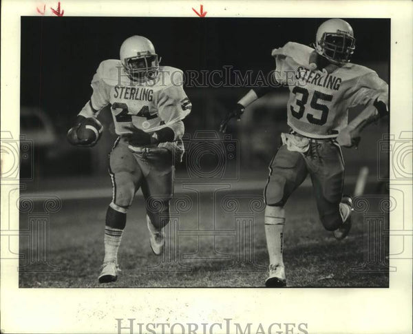 1985 Press Photo Baylor's Jeffrey Murray during playing days at ...
